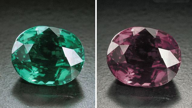 Alexandrite Comparison - Natural vs. Chatham Lab-Grown – FIRE & BRILLIANCE