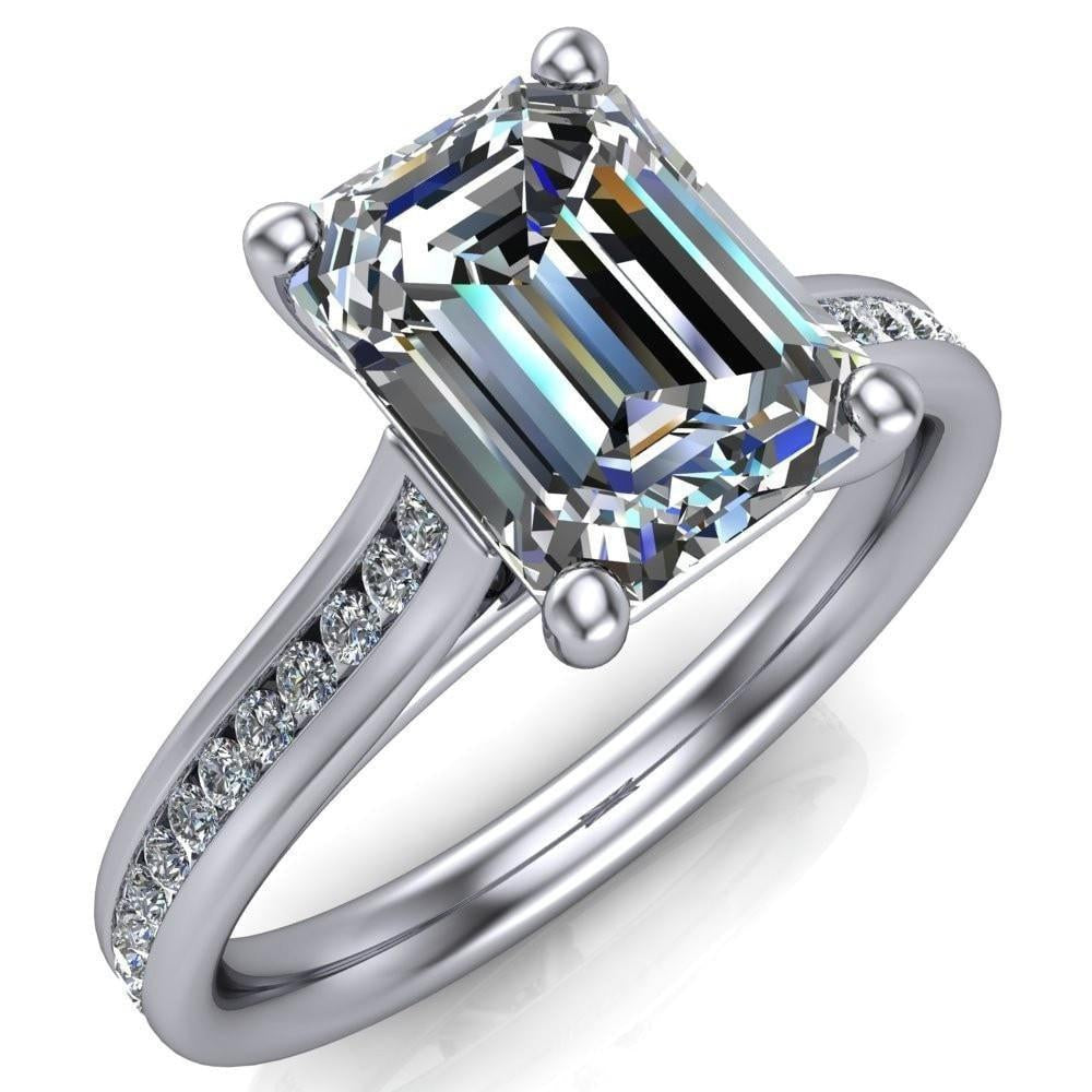 CASSIA - SIDESTONE: Fire & Brilliance ®, Fine Custom Rings & Unique ...
