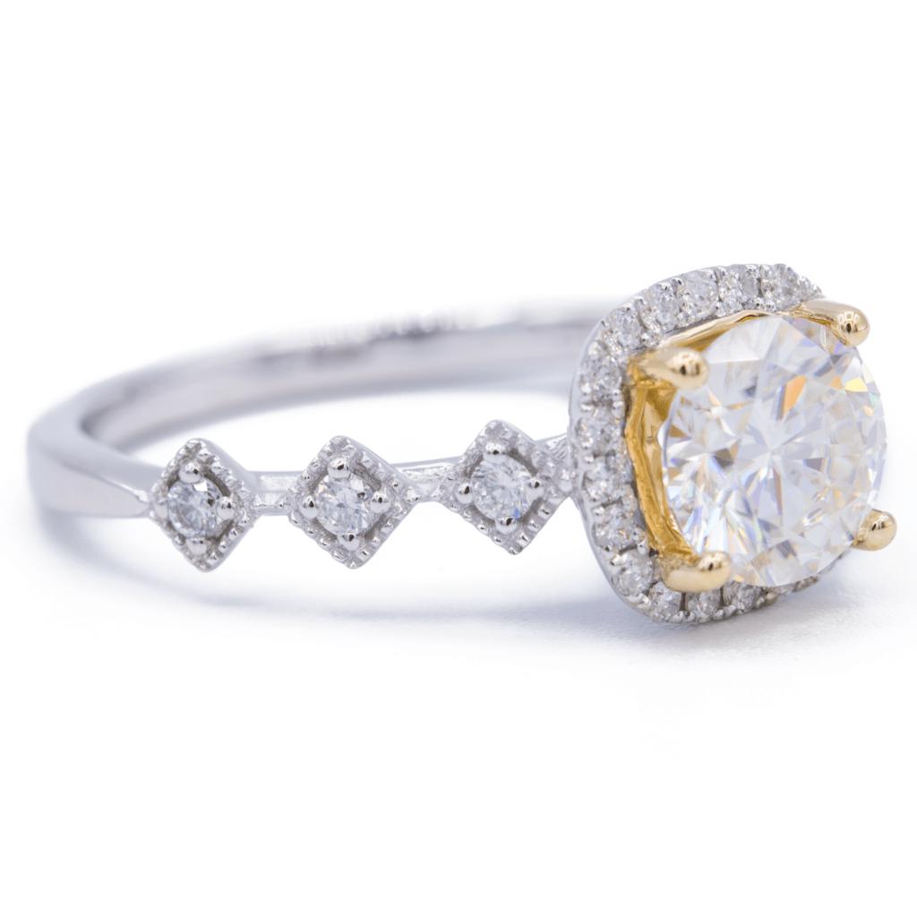 Original Moissanite Rings – FIRE & BRILLIANCE