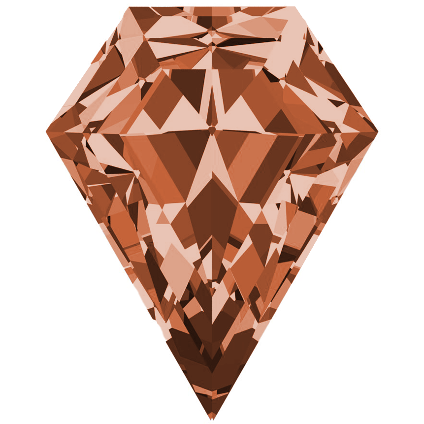 Shield FAB Lab-Grown Orange Sapphire Gems – FIRE & BRILLIANCE